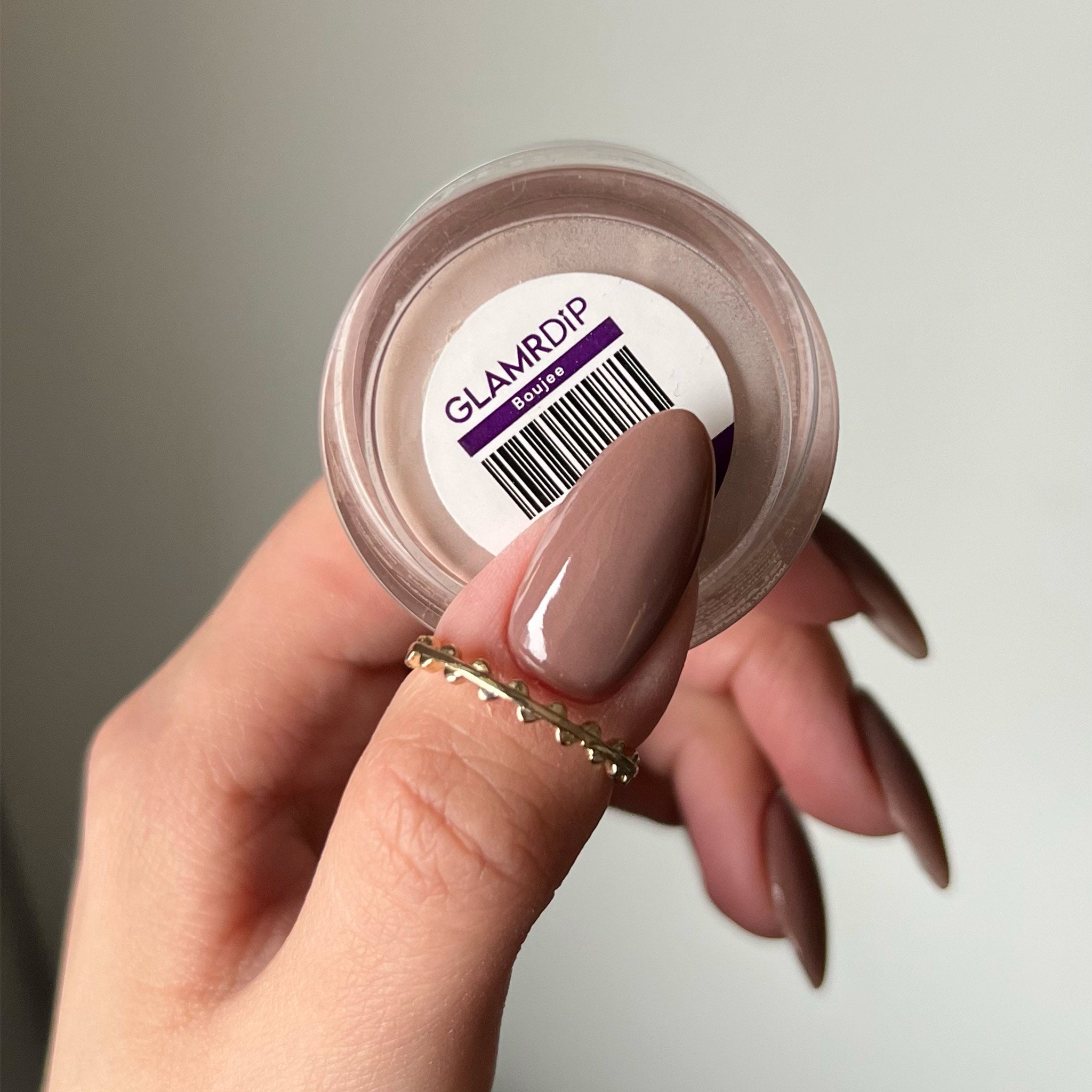 Boujee Chocolate Brown Nail Powder | Brown Nail Designs | GLAMRDiP