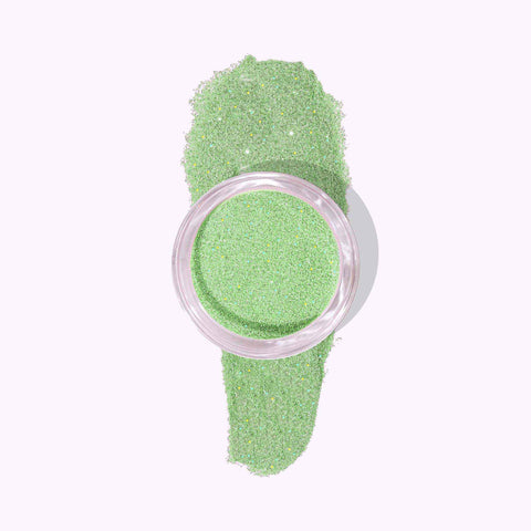 Iconic Lime Green Glitter Nail Powder | Green Nail Designs | GLAMRDiP