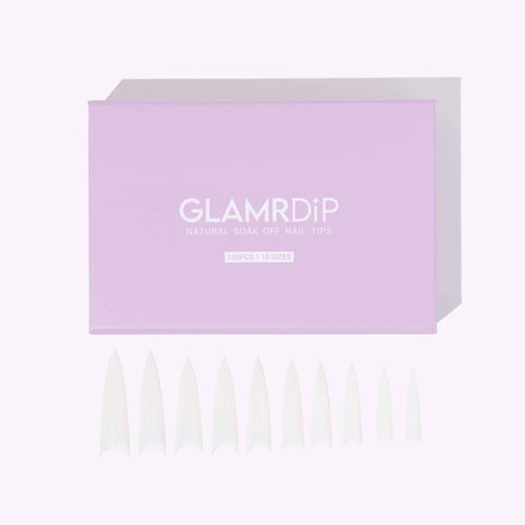 Pre-Shaped Nail Tips | Easy Nail Extensions | GLAMRDiP