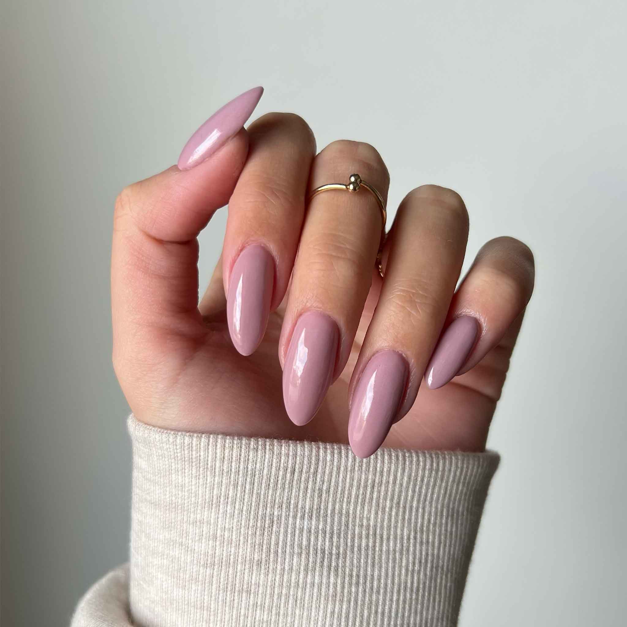 Yours Truly Neutral Mauve Pink Nail Powder | Neutral Nail Designs ...